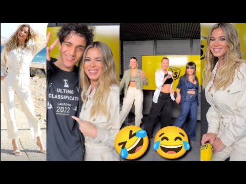 diletta leotta and Giulia interview the various singers in sanremo ...