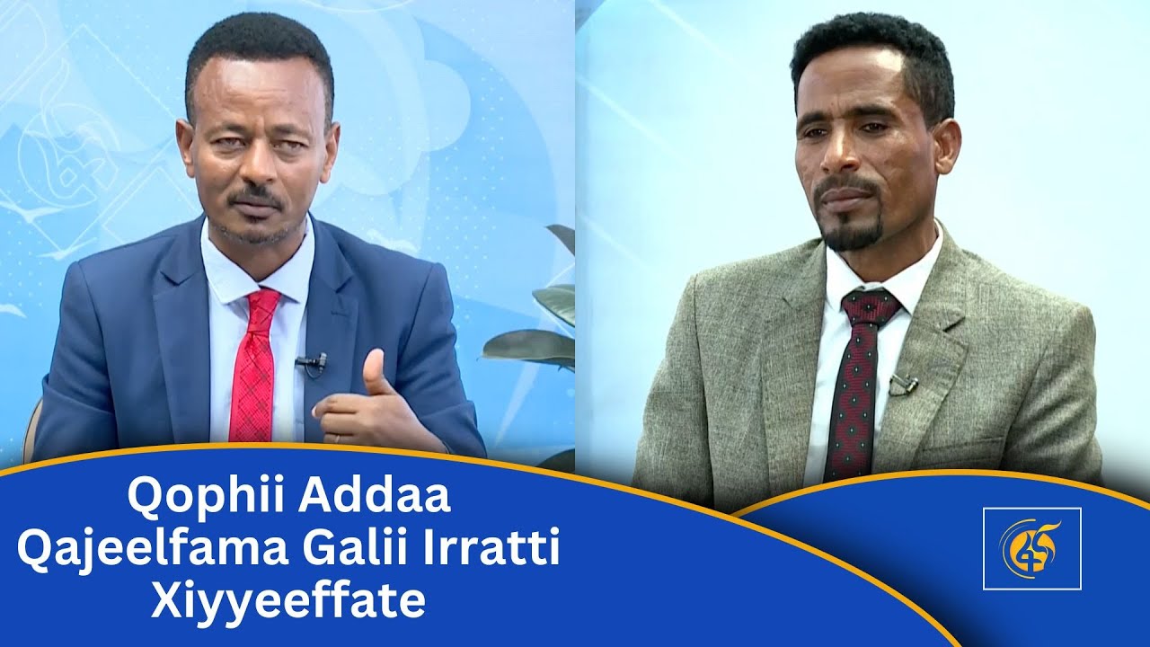 Qophii Addaa Qajeelfama Galii Irratti Xiyyeeffate - YouTube