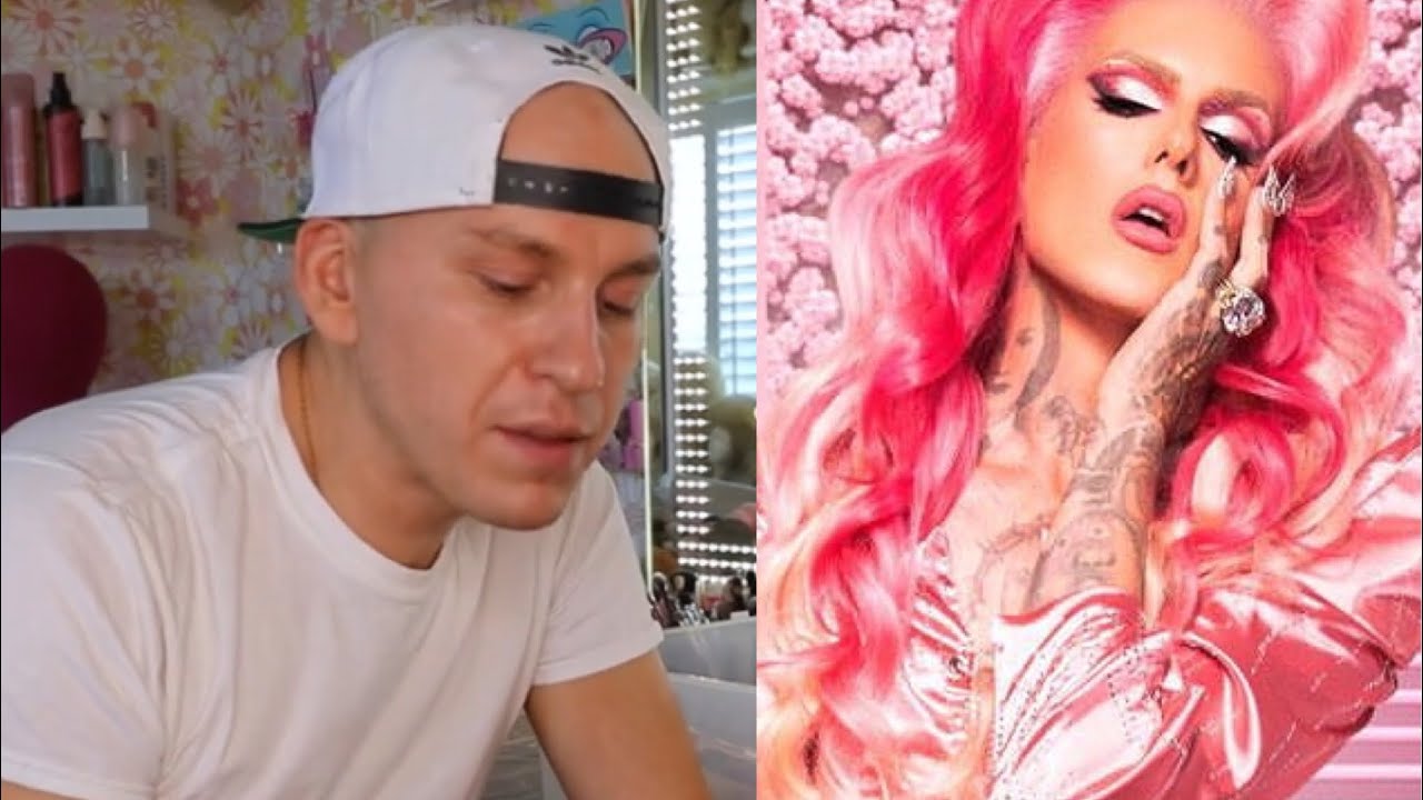 Trixie Mattel SHADES Jeffree Star?! - YouTube