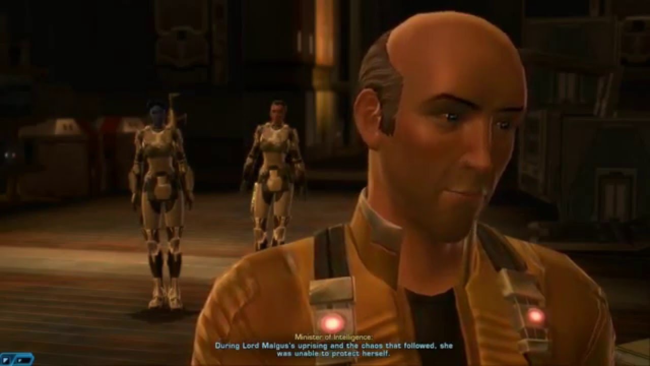 SWTOR: Shadow of Revan Agent: Keeper's Keeper - YouTube