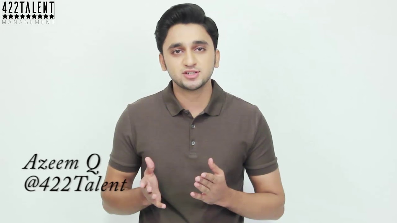 Azeem Qureshi @422Talent - YouTube