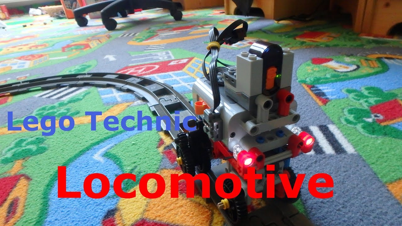 Lego remote control Locomotive - YouTube