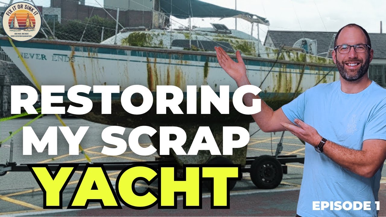 Restoring My 50 Year Old SCRAP YACHT - Ep. 1 - YouTube
