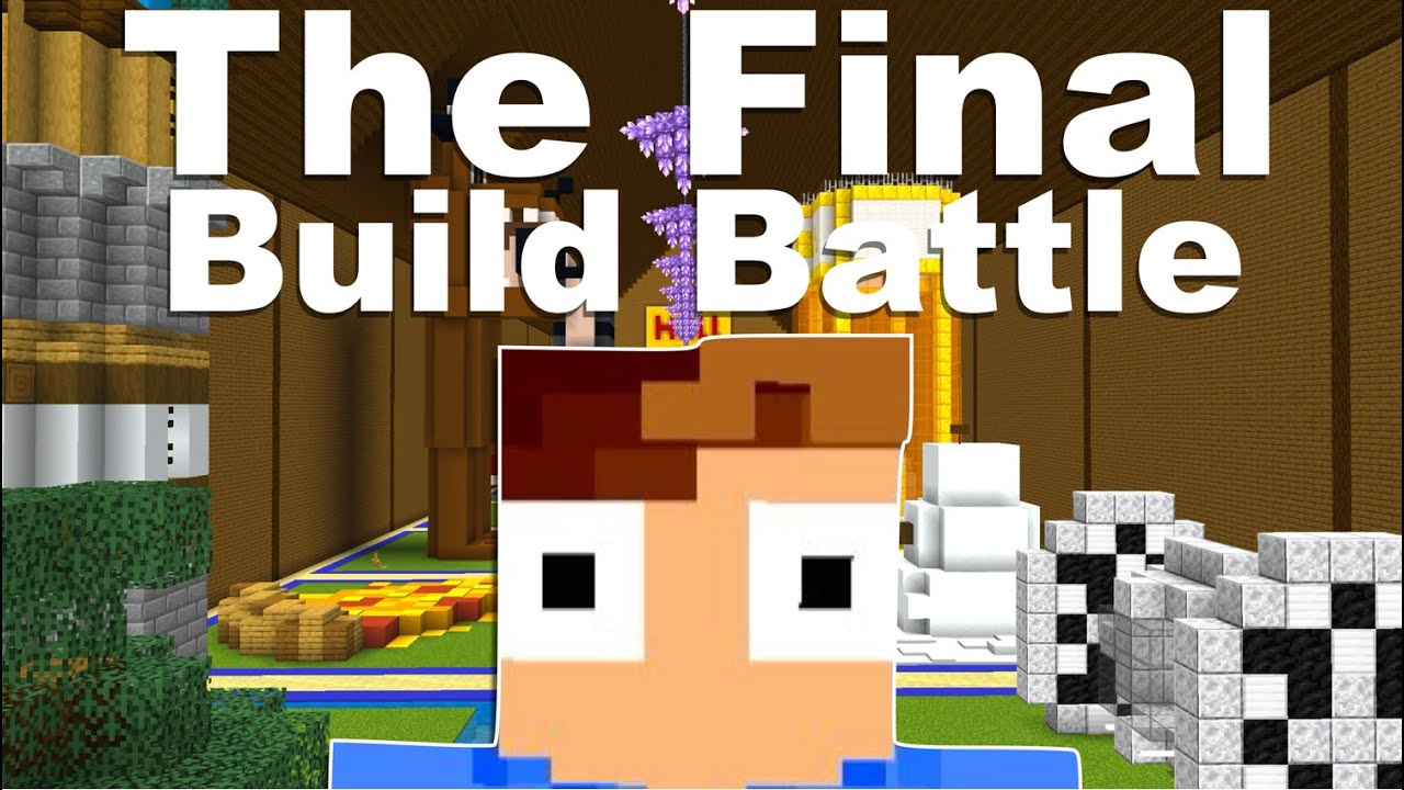 The Final Build Battle Round In My Minigame World! You Can Join - YouTube