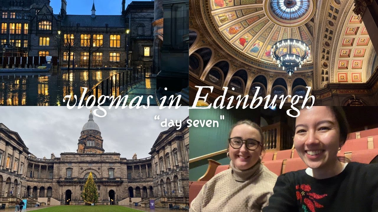 A Rainy Day and Carol Service | Day Seven of Vlogmas in Edinburgh - YouTube