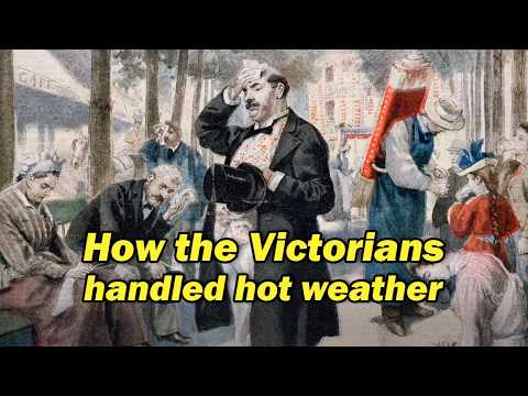 How did the Victorians stay cool in the summer?