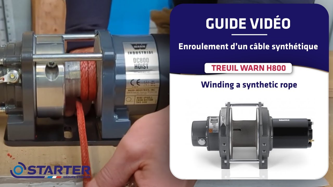 [STARTER] - H800 : Enroulement d'un câble synthétique - Winding ...