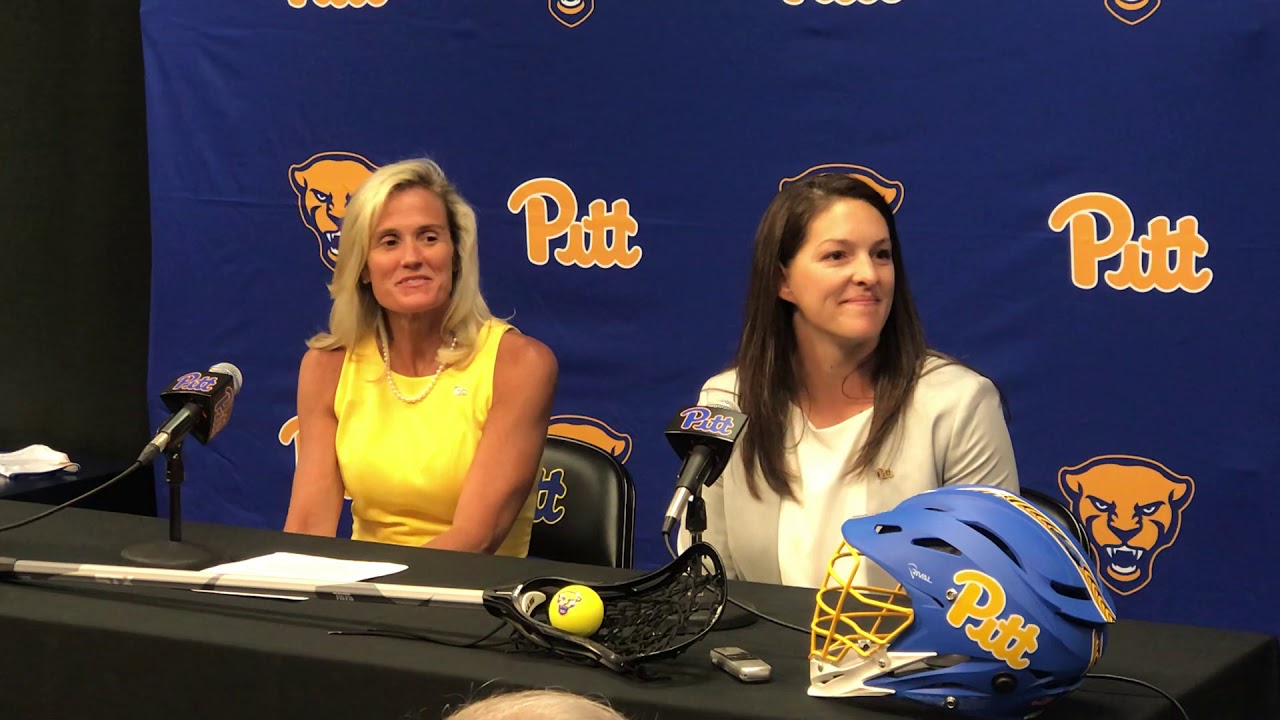 Pitt AD Heather Lyke & WLAX Coach Emily Boissonneault Q&A - YouTube