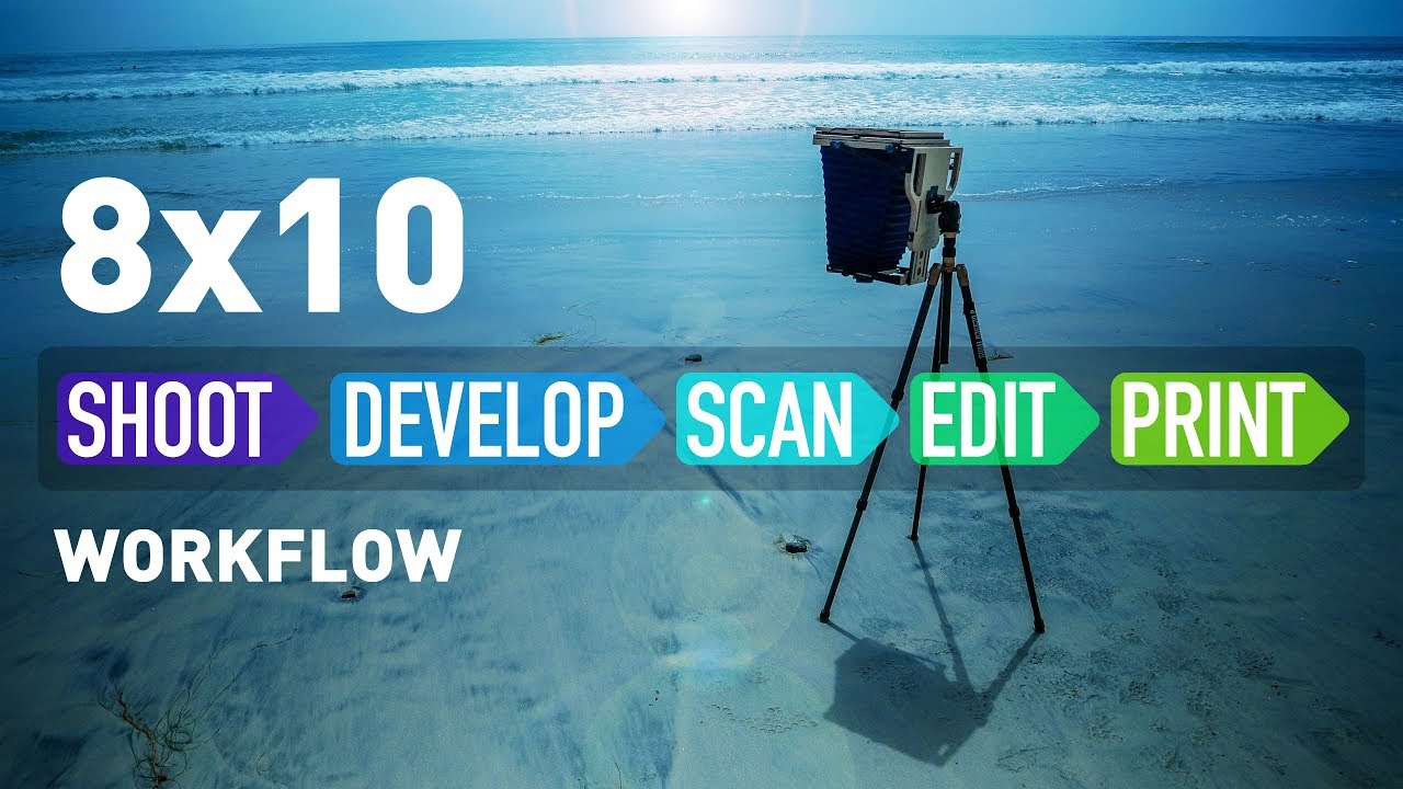 Landscape Photography: Beach Details 8x10 Large Format Film Process ...