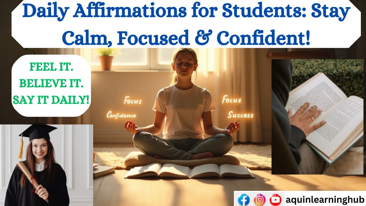 Empower Your Mind Daily Affirmations for Student Success and Focus # ...