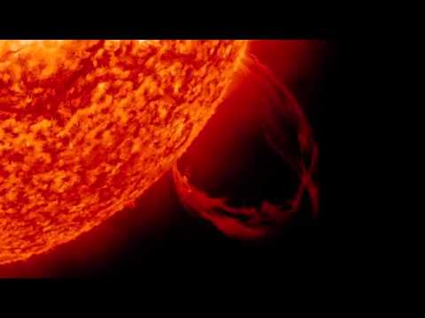 Monster radiation burst from Sun - YouTube