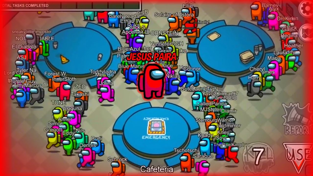 1 vs 1000 JUGADORES en AMONG US | EPICO 2020 - YouTube