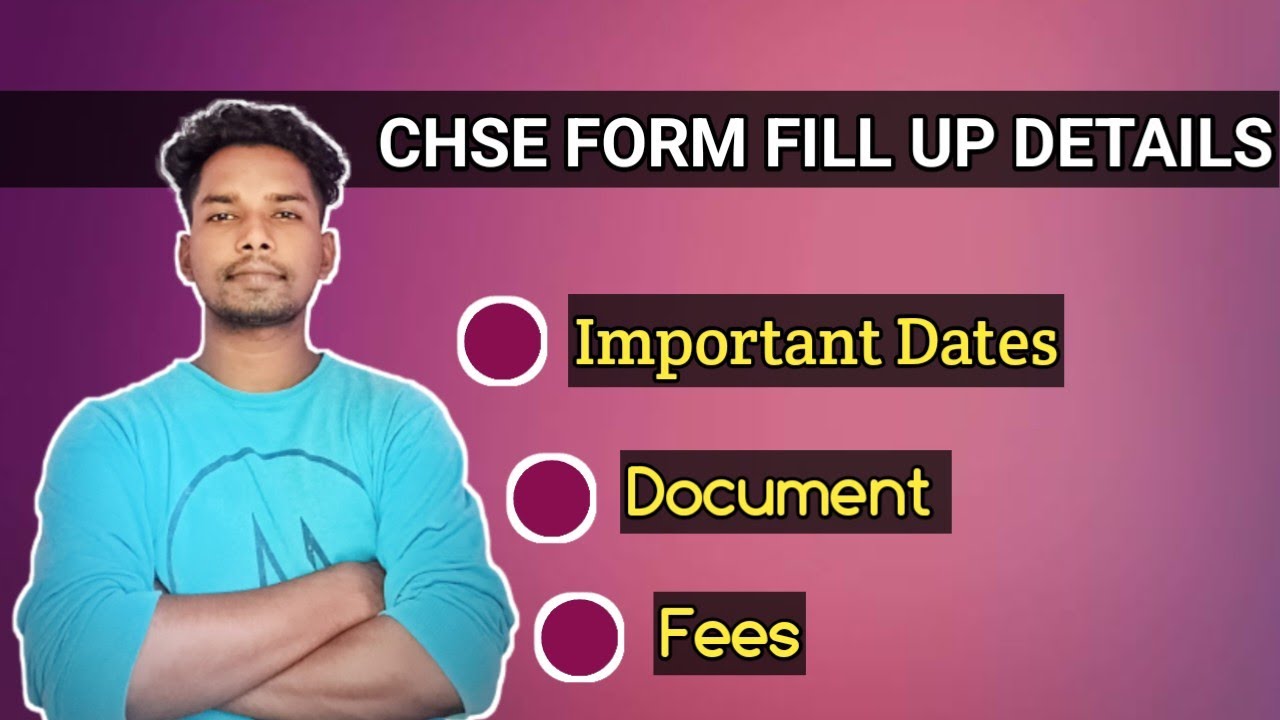 chse form fill up details 2023 | plus two second year form fill up ...