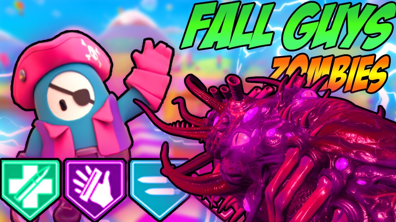 FALL GUYS IN CALL OF DUTY ZOMBIES?! (BO3 CUSTOM MAPS) #FAZE5 - YouTube