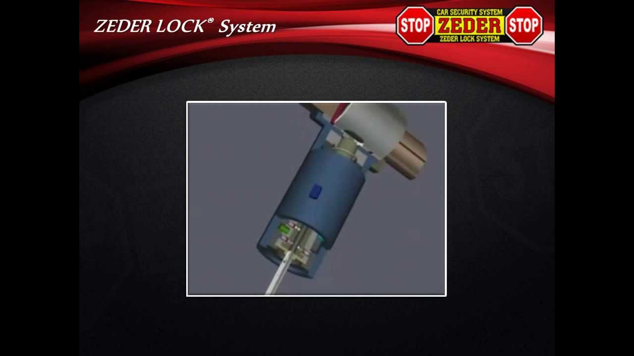 ZEDER LOCK USA SECURITY SYSTEM - YouTube