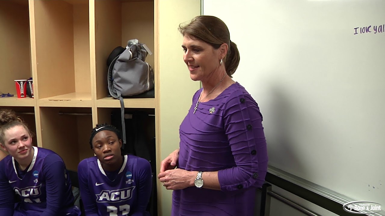 ACU Women's Basketball | Locker room Postgame - YouTube