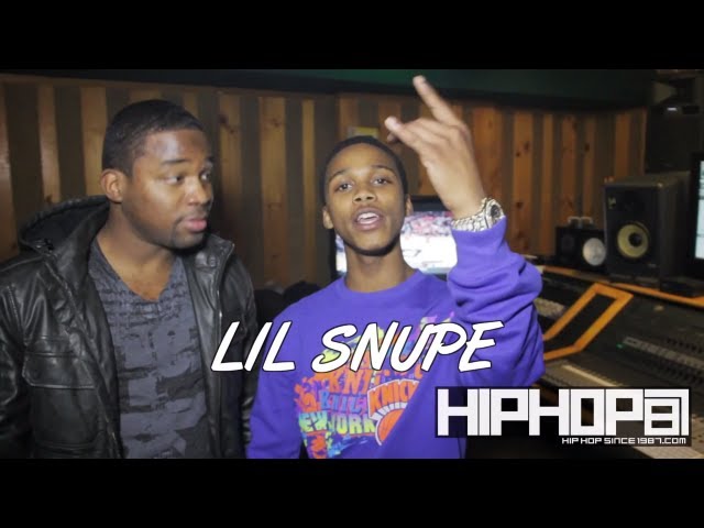 Lil Snupe In The Studio