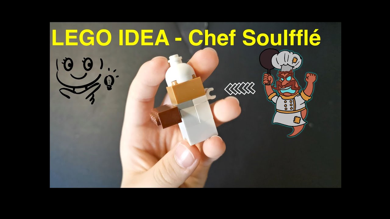 LEGO Idea - Build Chef Soulfflé from Luigi's Mansion 3 - YouTube