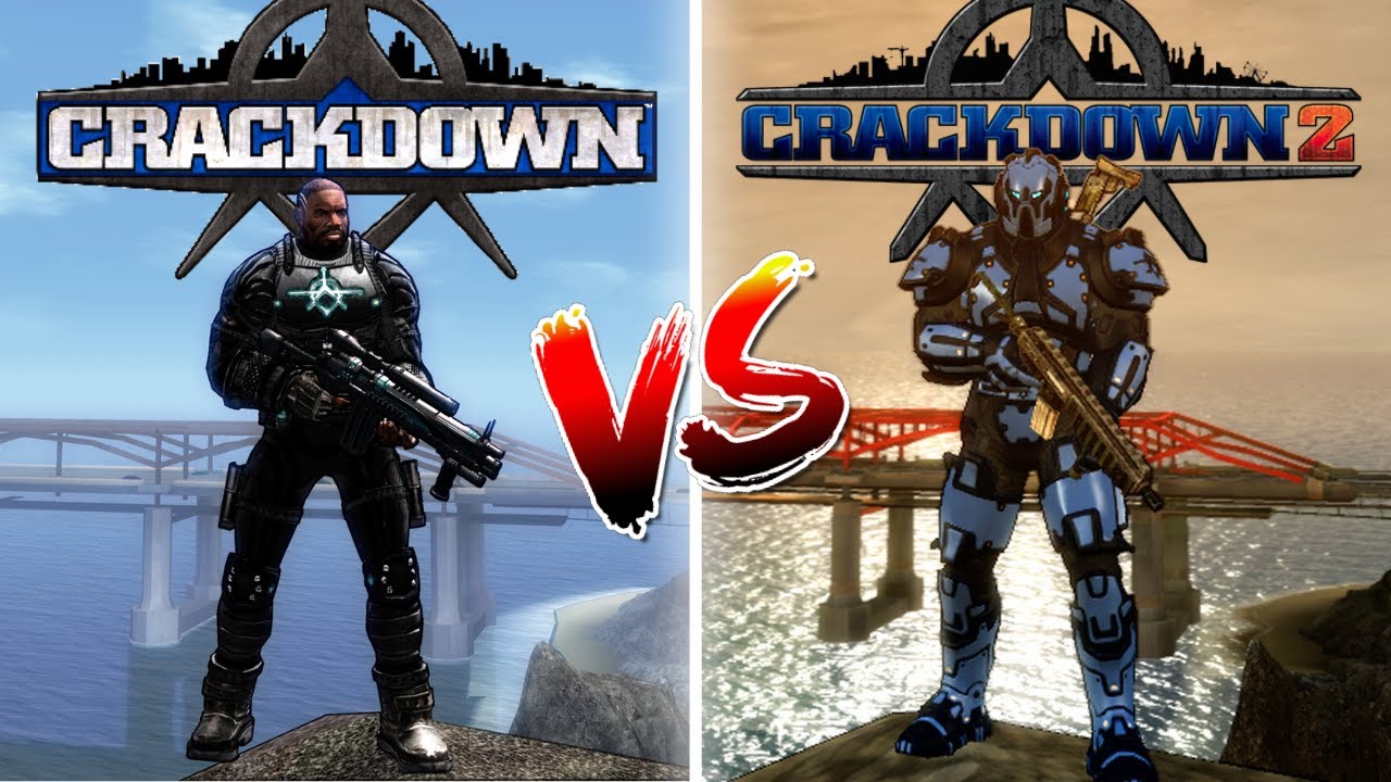 Crackdown vs Crackdown 2 - Direct Comparison - YouTube