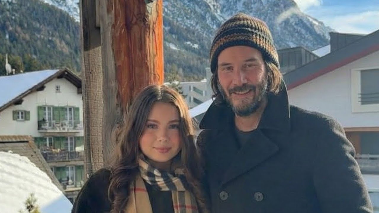 Keanu Reeves Falling Snow - YouTube