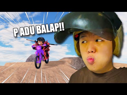 AKU MAIN ROBLOX DANGEROUS BIKE DRIVING!!