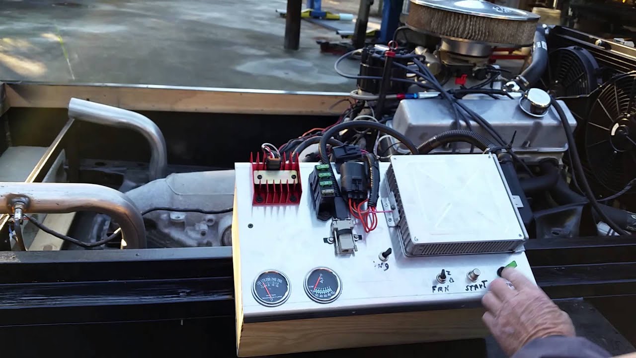 Small block Chevy 406 ci run demo Motor for sale in Columbia S.C. - YouTube