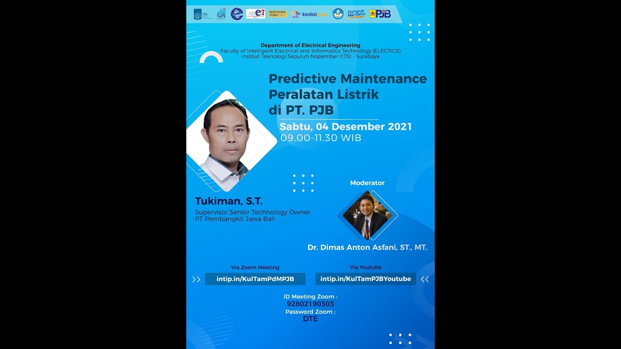 Predictive Maintenance Peralatan Listrik di PT. PJB [ Sabtu, 04 Dsember ...
