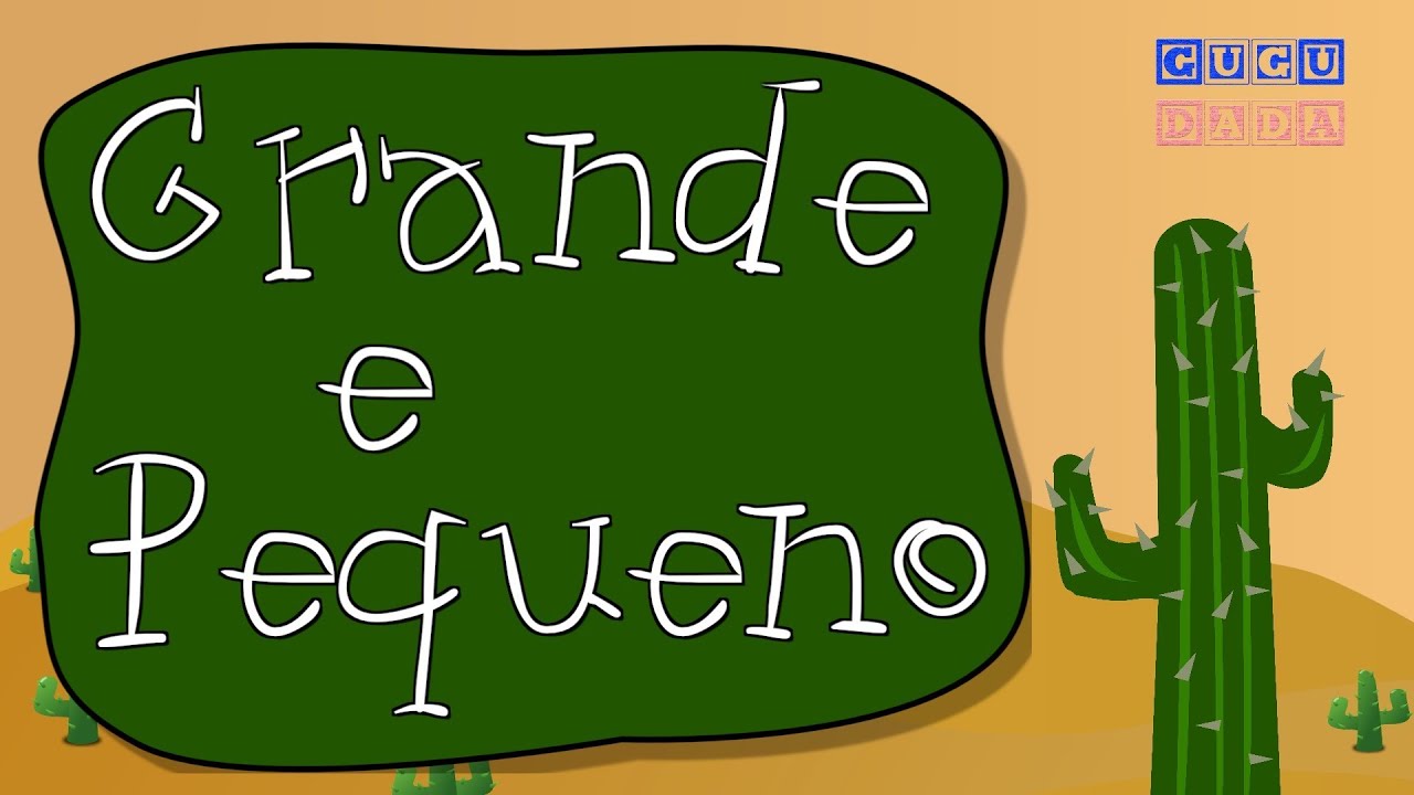 GUGUDADA - Grande e Pequeno (animação infantil) - YouTube Music