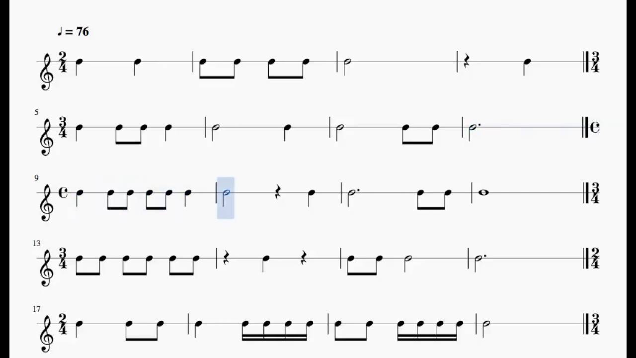 Ejercicios ritmicos I parte1 - YouTube