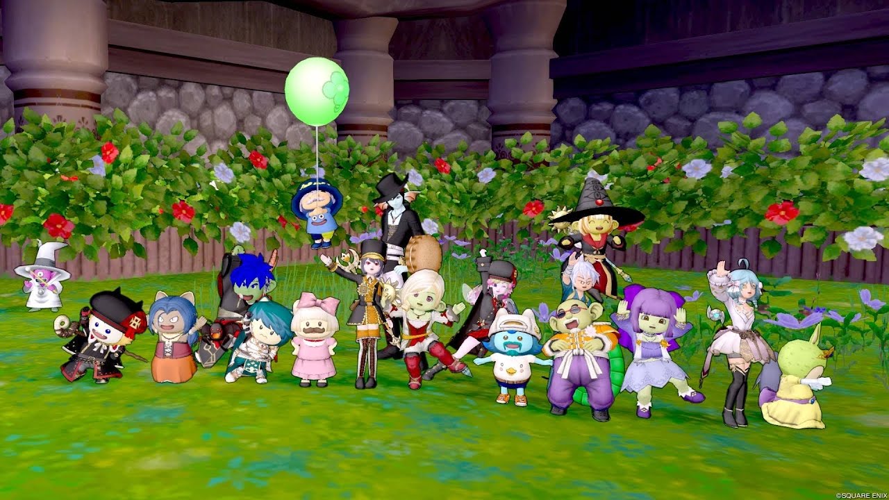 「ドラゴンクエストX」バトル・ルネッサンス少しだけ - YouTube