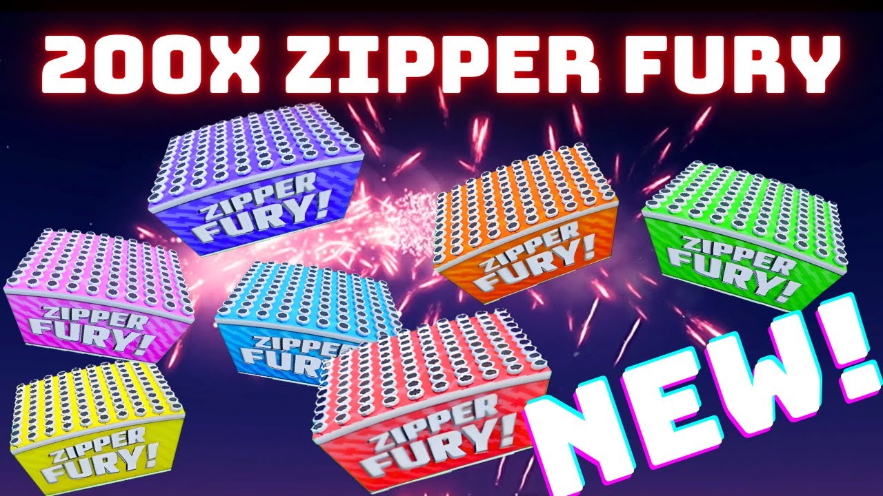 New 200x zipper fury cakes (all colors) in (fireworks playground ...