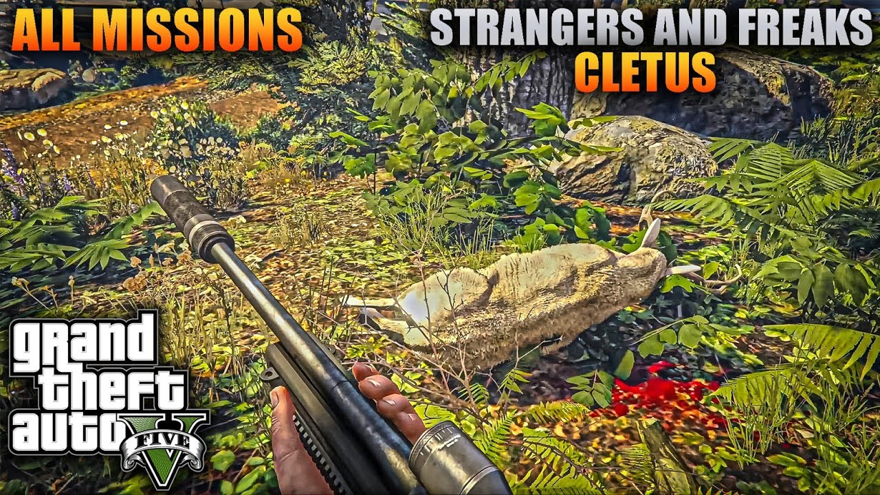 GTA 5 ALL CLETUS MISSIONS - YouTube