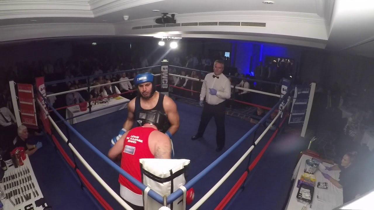 Ultra White Collar Boxing | Nottingham | Lewis Smith VS Simon Sandhu ...