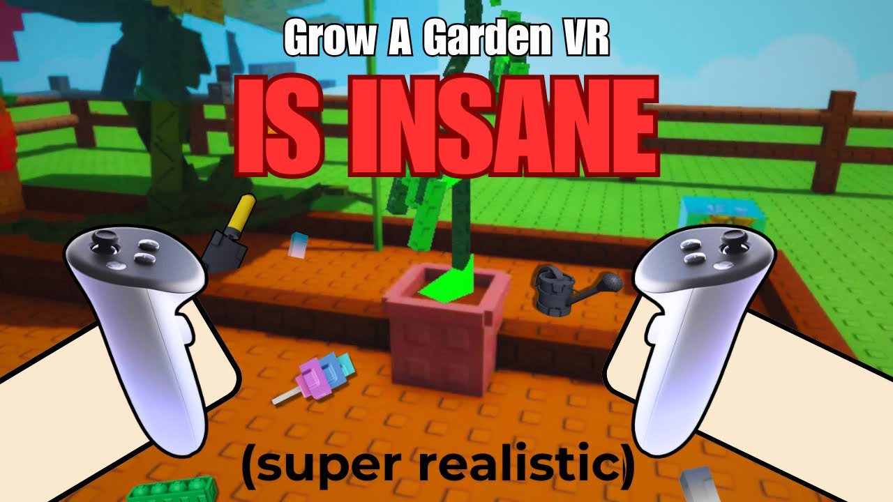 Grow A Garden On The VR Is INSANE.. (Part 2) - YouTube