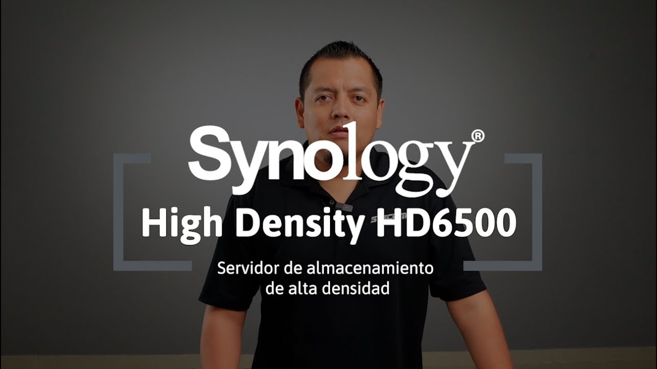 SYNOLOGY- High Density HD6500 - YouTube