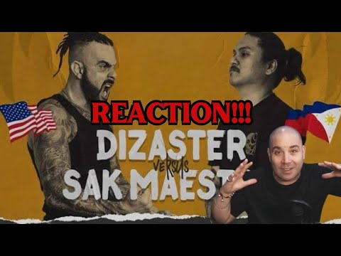 DIZASTER vs SAK MAESTRO "EPIC BATTLE" REACTION!!! - YouTube