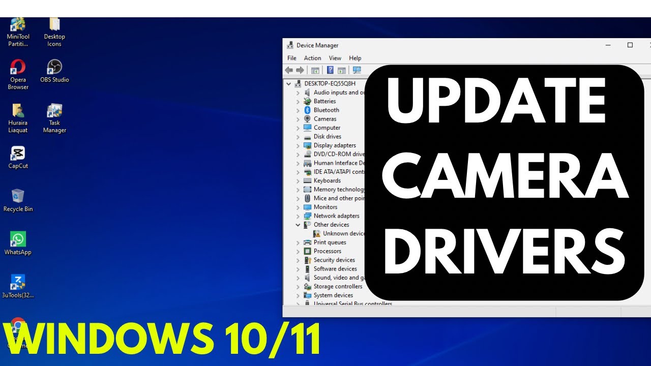 How to Update Camera Drivers on Windows 10/11 Laptop/PC [Full Guide ...
