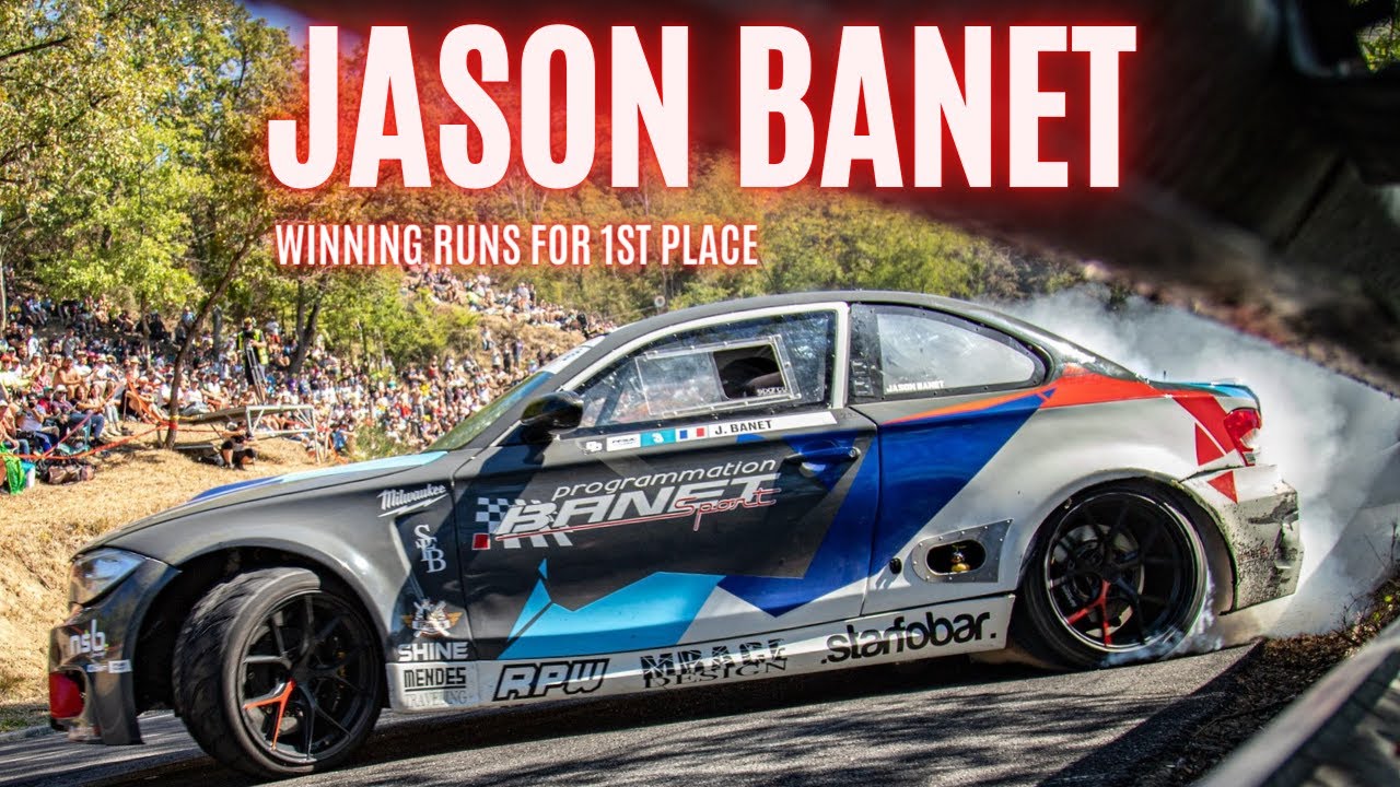 Jason BANET [ Winning Runs For 1st Place [ French Drift Championship ...