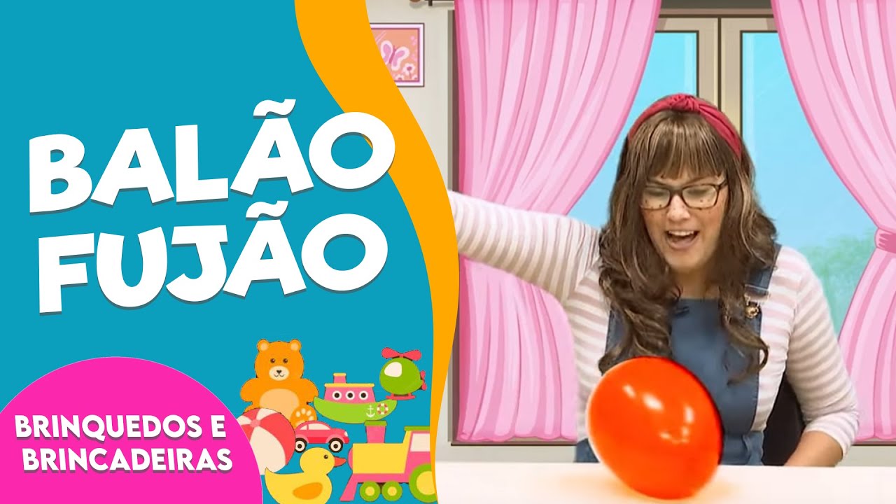 Brinquedos e Brincadeiras | Balão Fujão | Rede Brasil Kids - YouTube