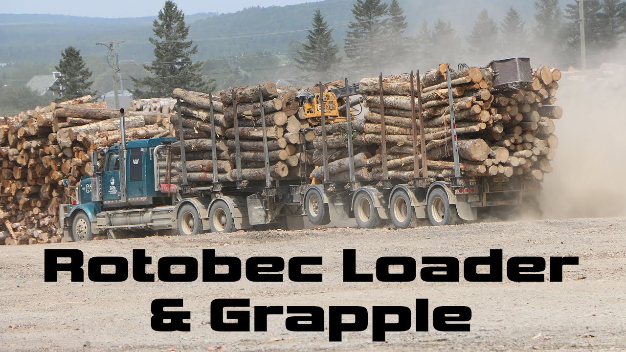 Rotobec Elite 910 Loader in Action - YouTube