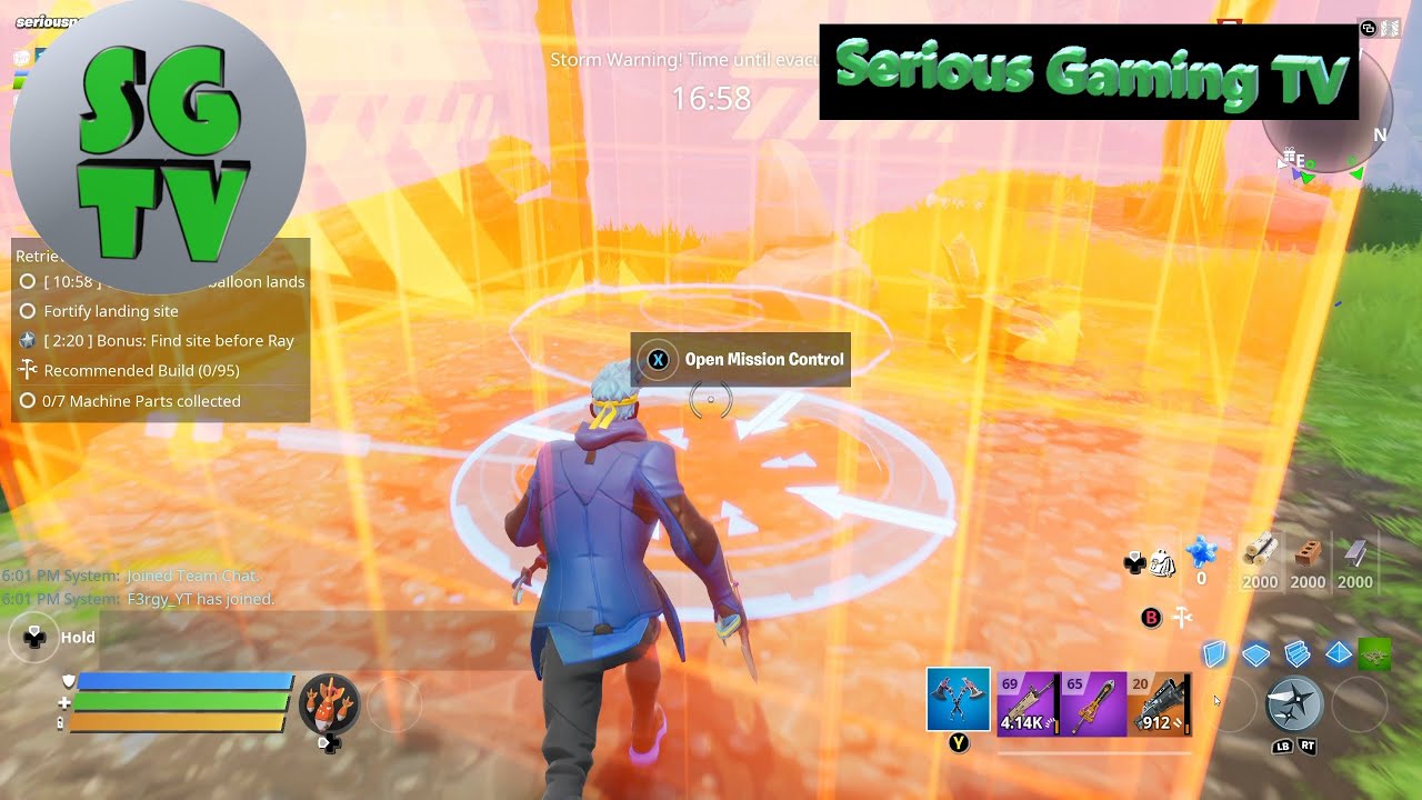 Fornite - Save the World - Collect Machine Parts - Retrieve the Data ...