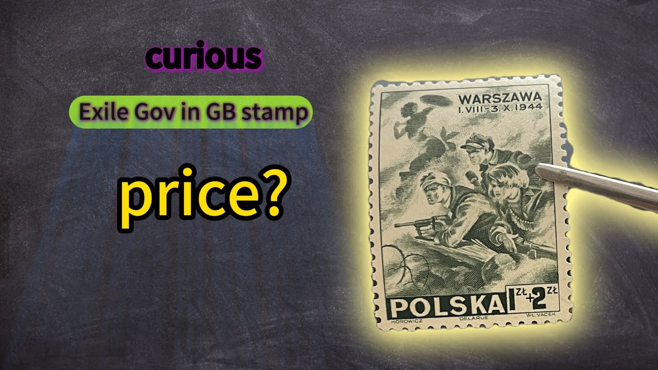 how much you would sell this exile goverment stamp Sc 3kb1 - YouTube