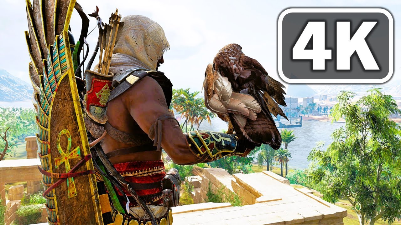 Assassin's Creed Origins Graphic PS5 (4K 60FPS SDR) - YouTube