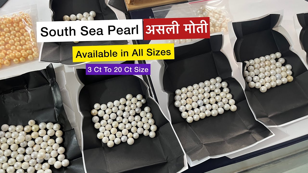 Original moti - Original South Sea pearls (Real Moti) 3 To 20 carat ...