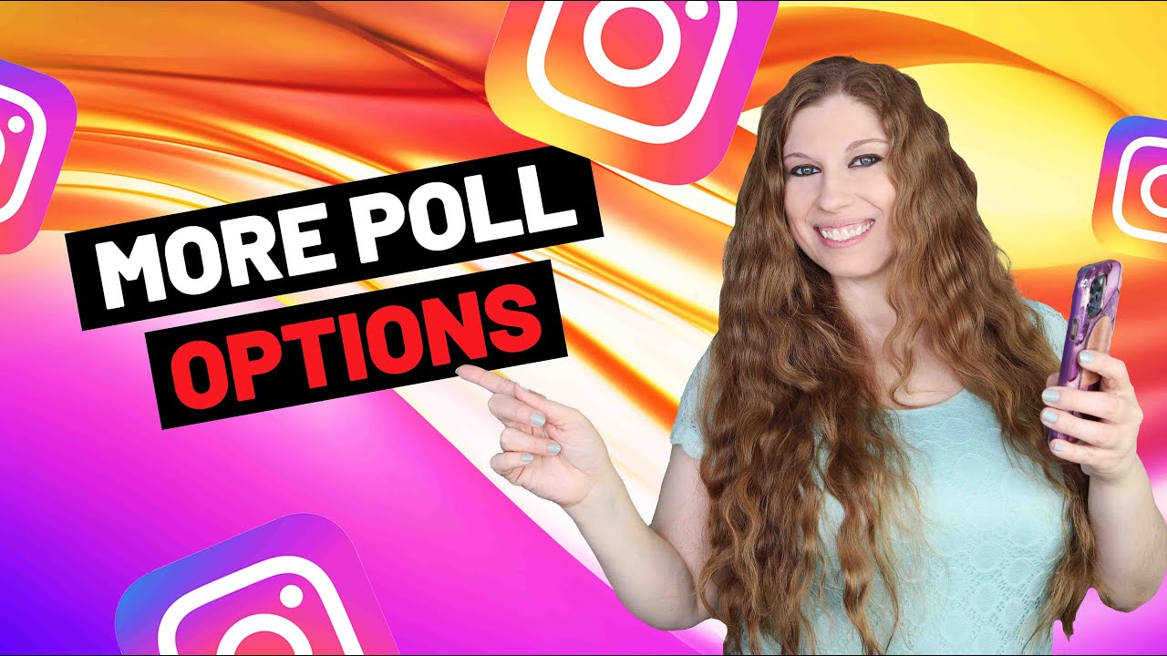 How To Get Four Options on Instagram Polls - YouTube