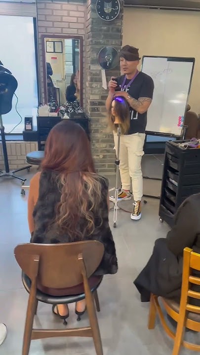 V라이트 단체 교육 붙임머리교육 붙임머리수강 붙임머리리터치 붙임머리커트 솜브레붙임머리 단발붙임머리 V라이트 V
