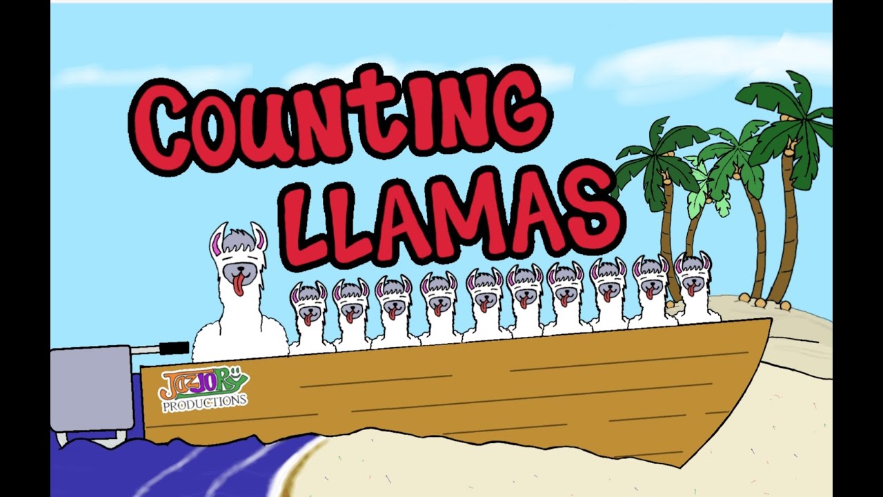 Counting Llamas (The Llama Song) - YouTube
