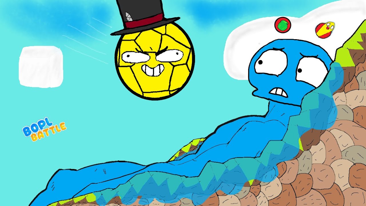 Bopl Battle FUNTAGE! - Yellow going CRAZY! - YouTube