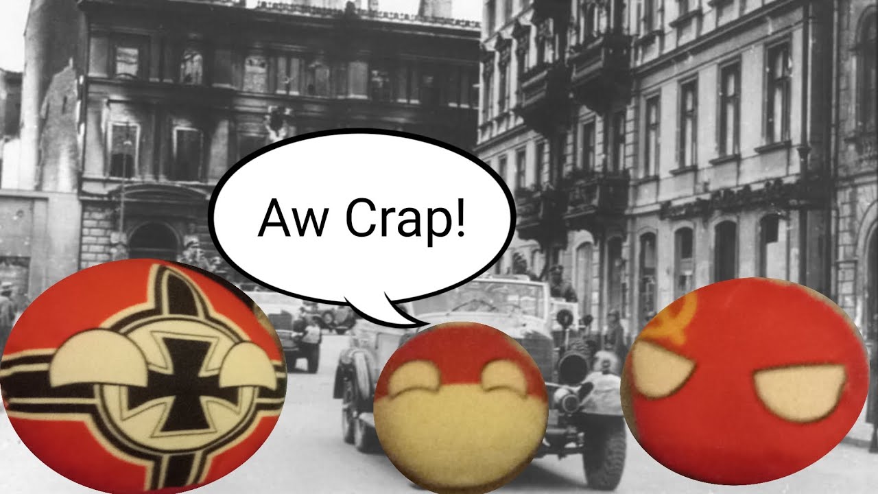 Nazi Germany And USSR Attacks Poland (Countryballs Plushies) - YouTube