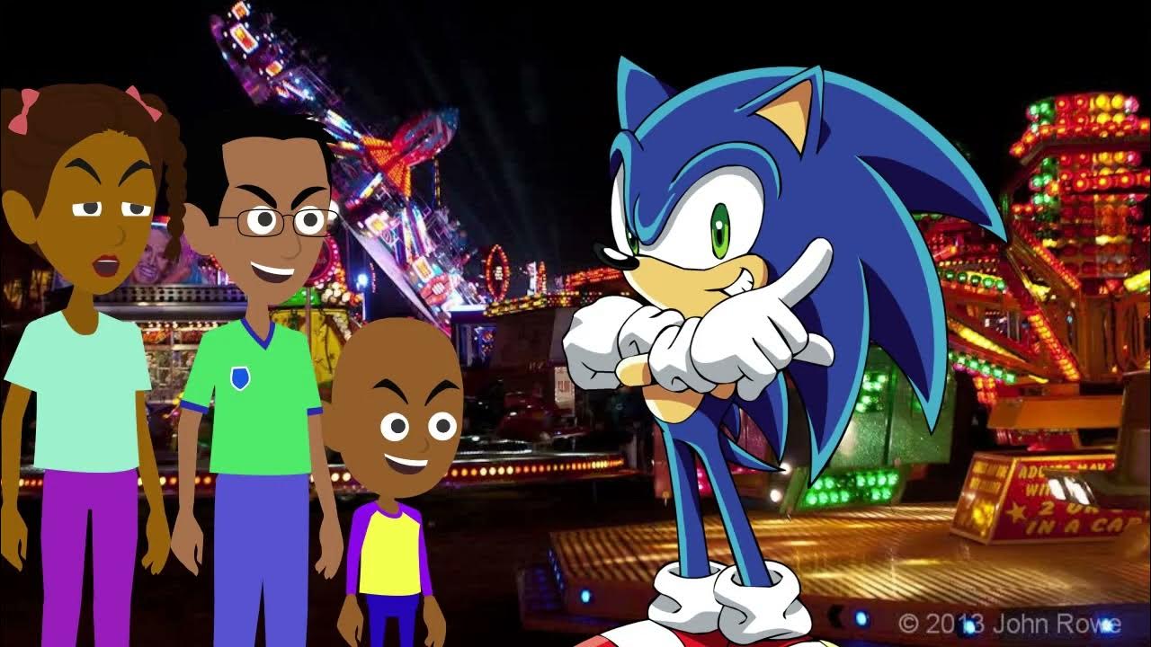 Little Bill, Bobby & April Break Sonic The Hedgehog’s Leg At The Funfair/Grounded - YouTube